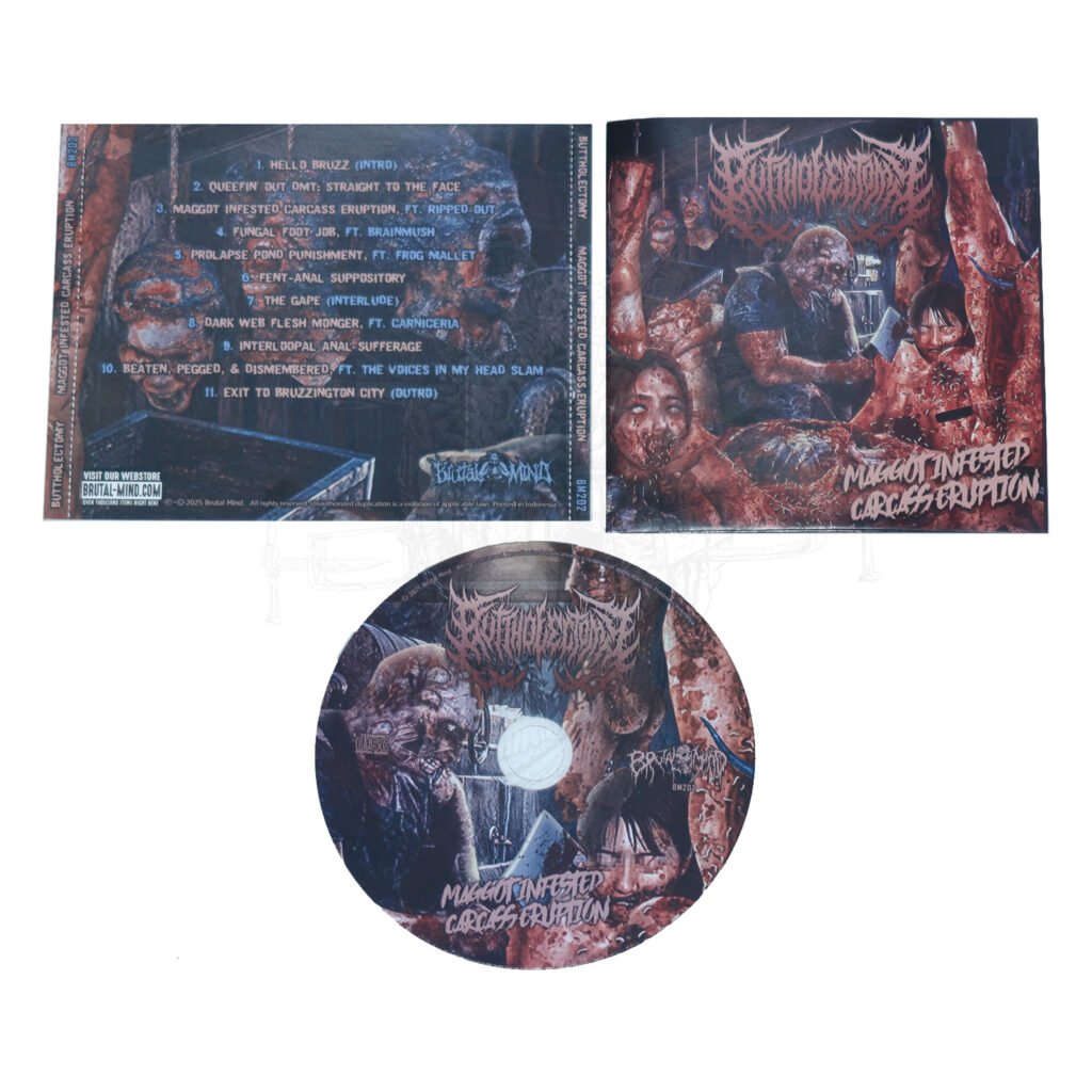 CD – BUTTHOLECTOMY – Maggot Infested Carcass Eruption – BRUTAL MIND