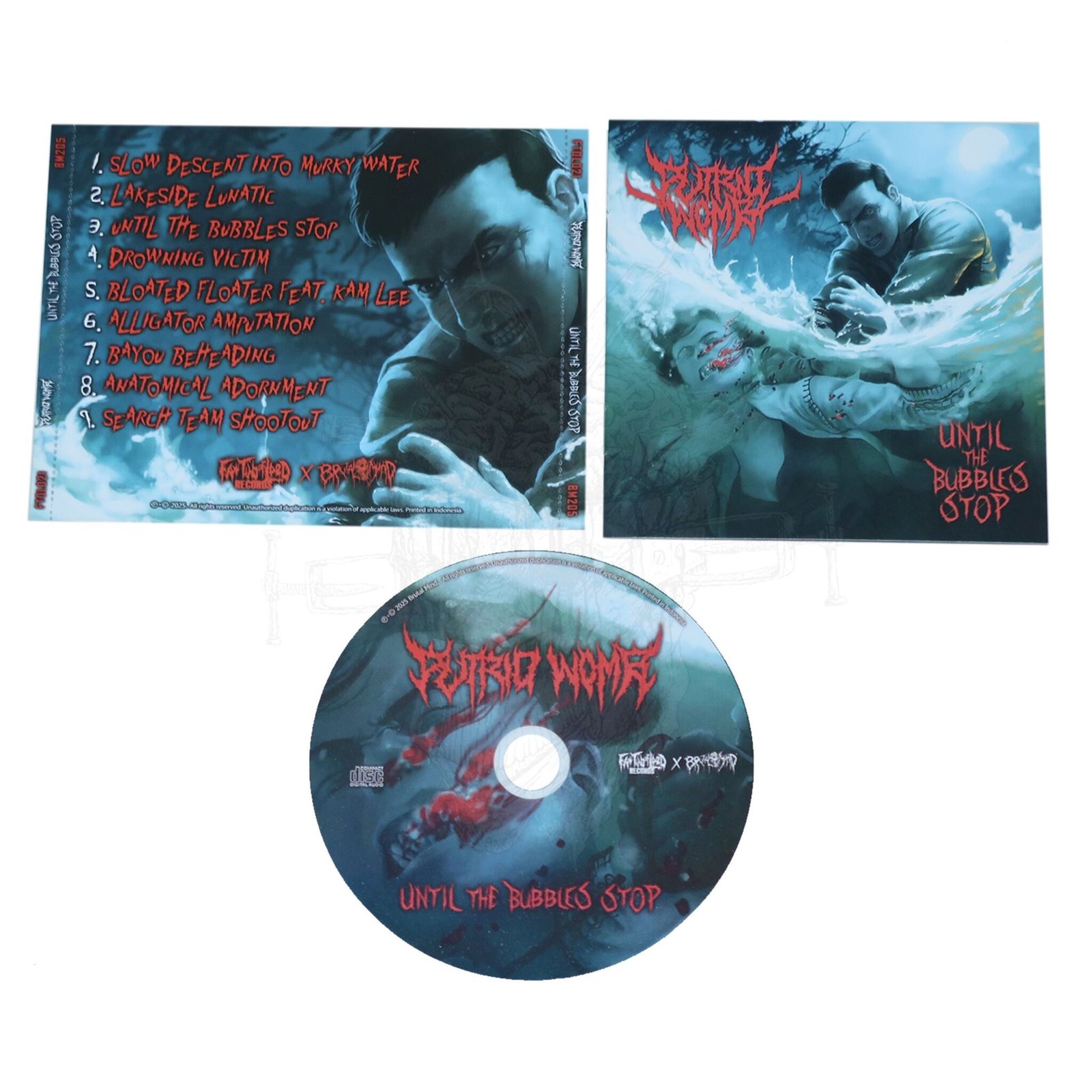 CD – PUTRID WOMB – Until The Bubbles Stop – BRUTAL MIND