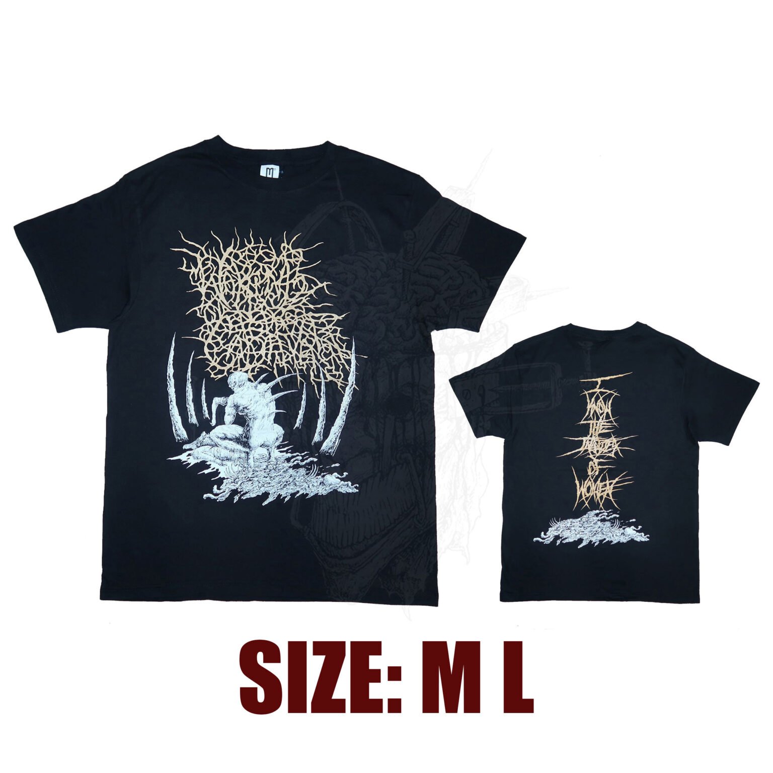 T-SHIRT – WAKING THE CADAVER – I Know The Insides Of Women – BRUTAL MIND